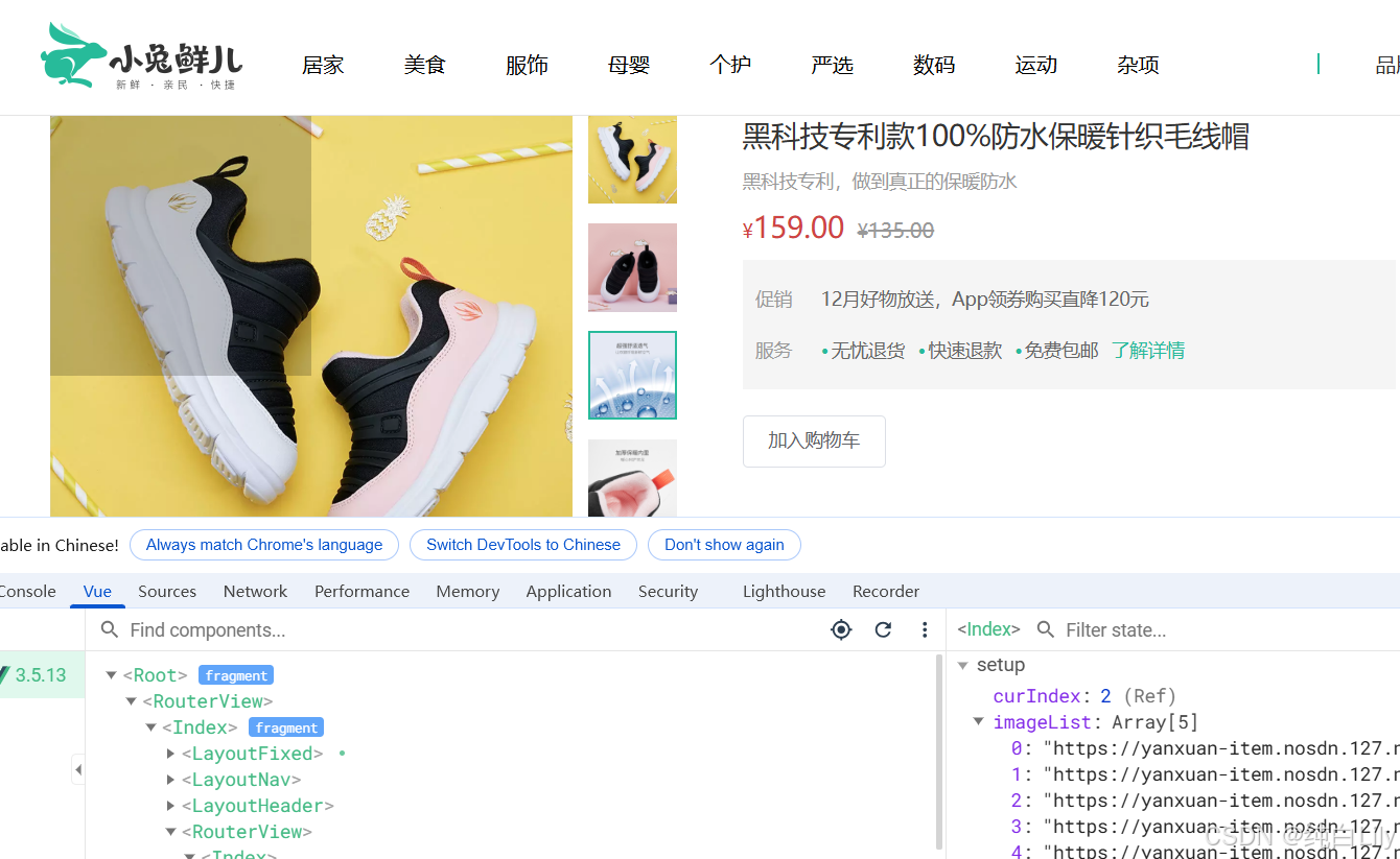 Day04 Vue小兔鲜项目实战_tabreqdata-CSDN博客