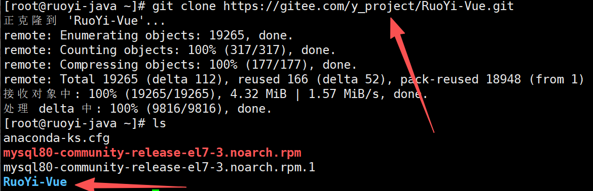 Linux手动部署若依系统（java和web端分离，适合小白食用）_若依部署linux-CSDN博客