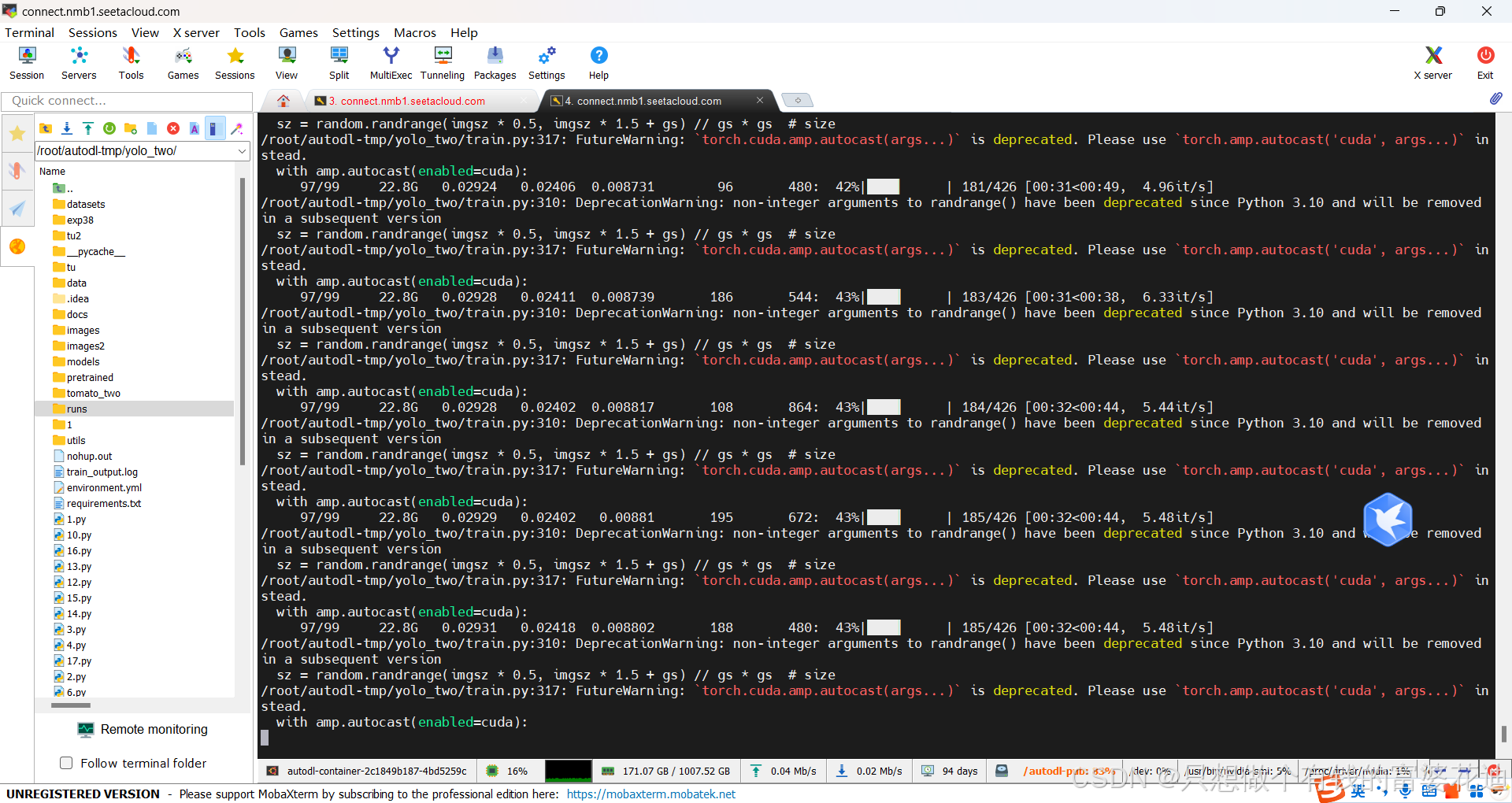 autodl遇到out of memory问题_autodl cuda out of memory-CSDN博客