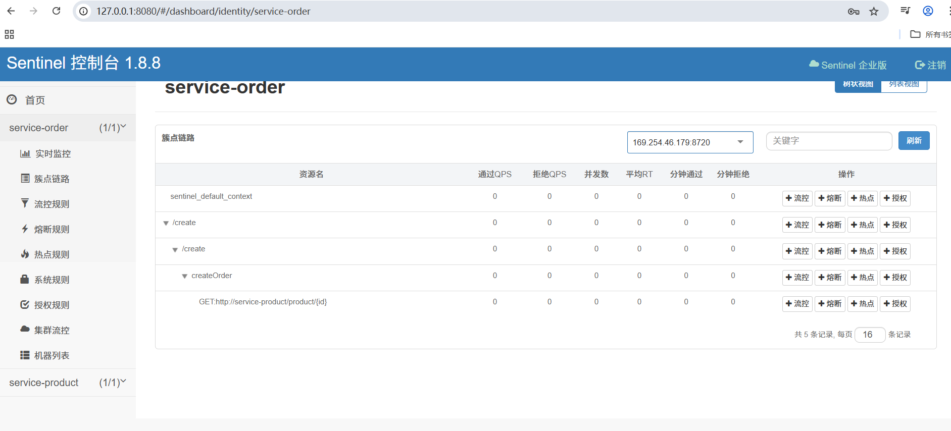Spring Cloud nacos Sentinel gateway 流量控制、流量路由、熔断降级、网关负载均衡_springcloud + nacos熔断降级-CSDN博客