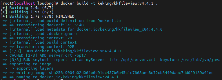 docker离线部署kkfileview预览https文件Dockerfile自定义镜像添加ssl证书_kkfileview-4.4.0-docker.tar-CSDN博客