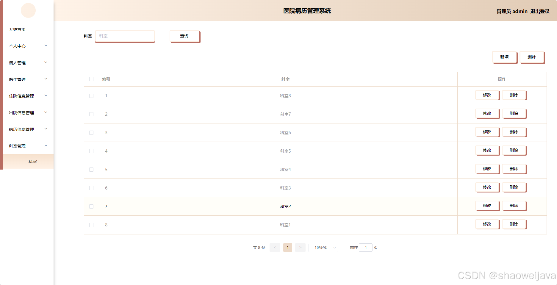 医院病历管理系统（源码数据库报告）医院患者管理系统java源代码和数据库 Csdn博客
