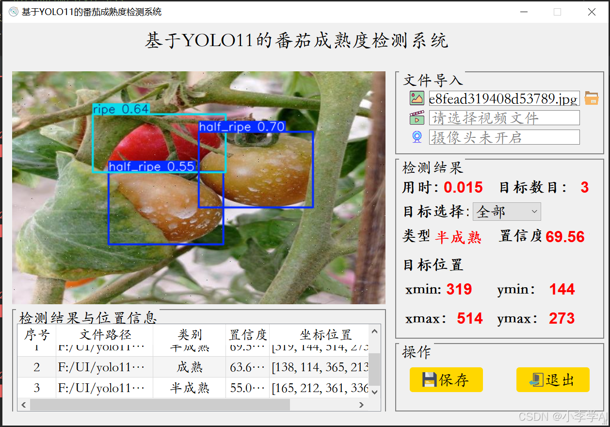 基于YOLO11的番茄成熟度检测系统_基于yolov11的番茄成熟度检测-CSDN博客