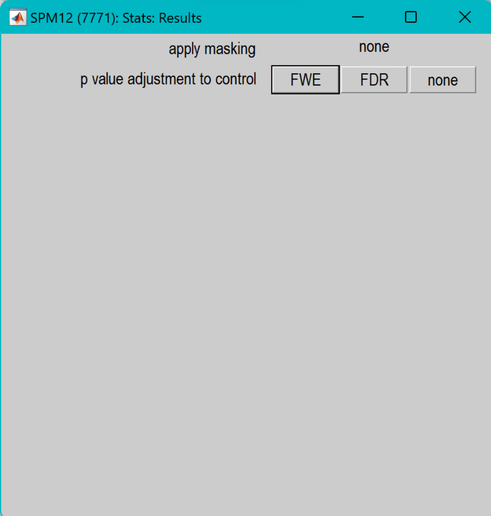 SPM只显示FWE不显示FDR校正解决办法_spm怎么打开fdr矫正-CSDN博客