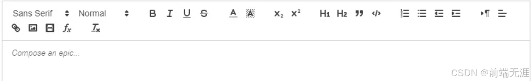 Vue 富文本编辑器vue Quill Editor使用详解 Csdn博客