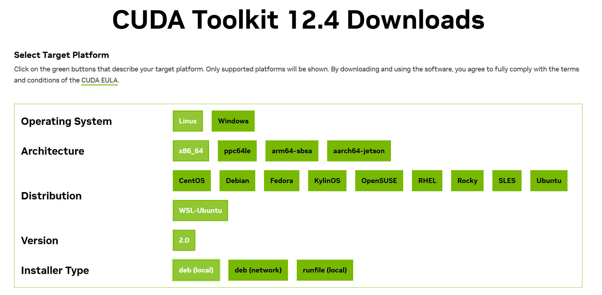 记录wsl深度学习环境配置_wsl cuda-CSDN博客