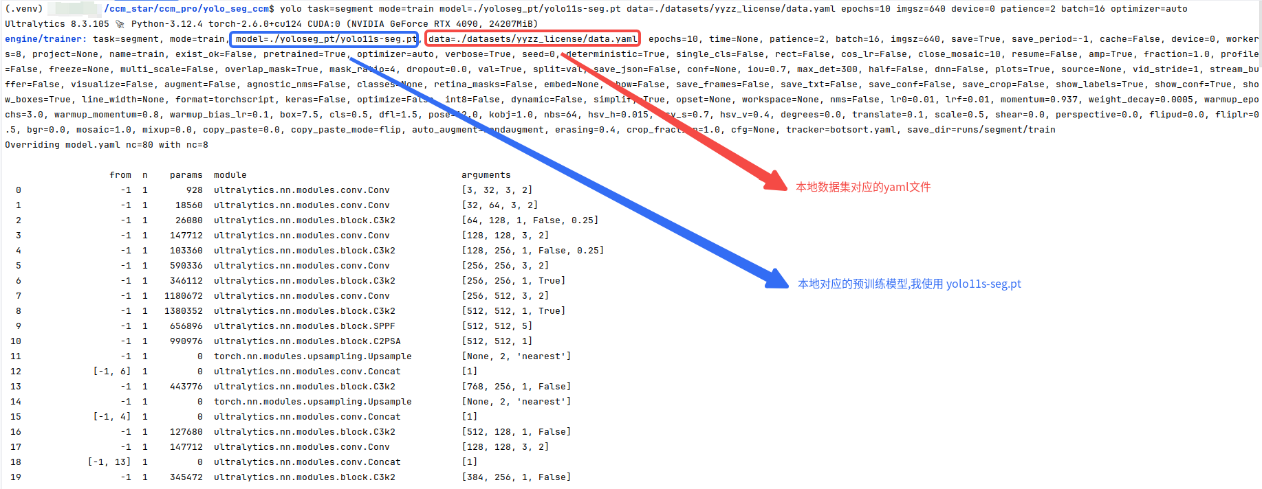 YOLOv11 + Segmentation 实例分割-CCM_yolo segmentation-CSDN博客