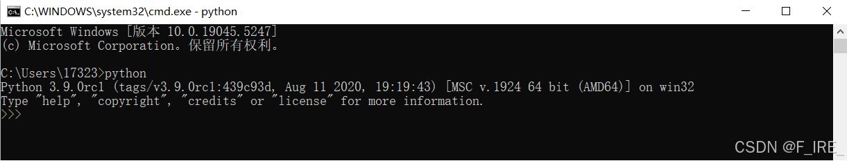 Python3.9安装_python 3.9下载-CSDN博客