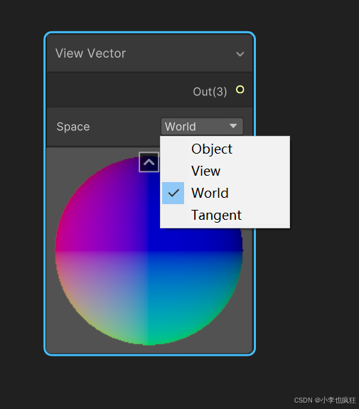 Shadergraph节点解析三十四视图向量节点（view Vector Node）详解shadergraph中的view Direction和view Vector的区别 Csdn博客