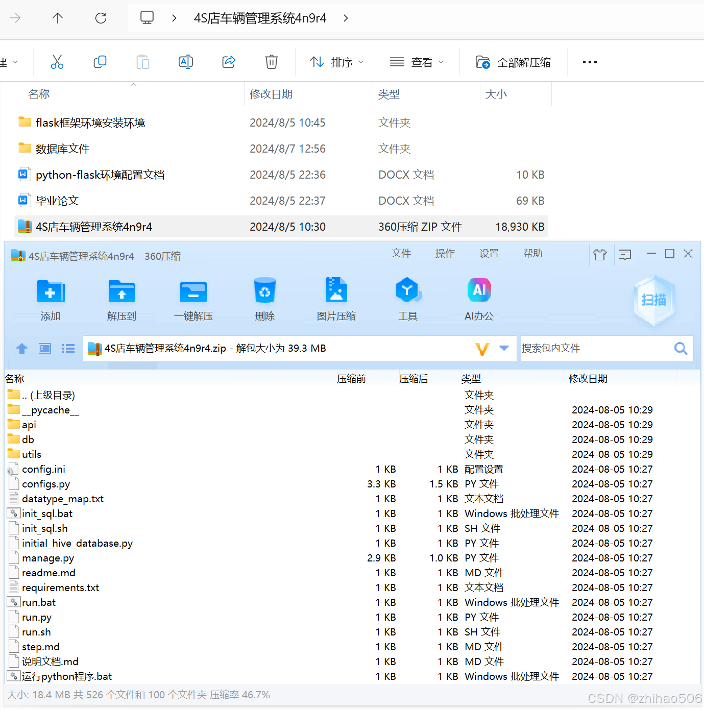 flask毕设4S店车辆管理系统（论文+程序）-CSDN博客