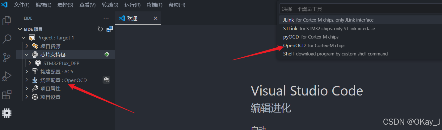 使用vscode开发stm32（基于eide插件）vscode Eide Csdn博客 