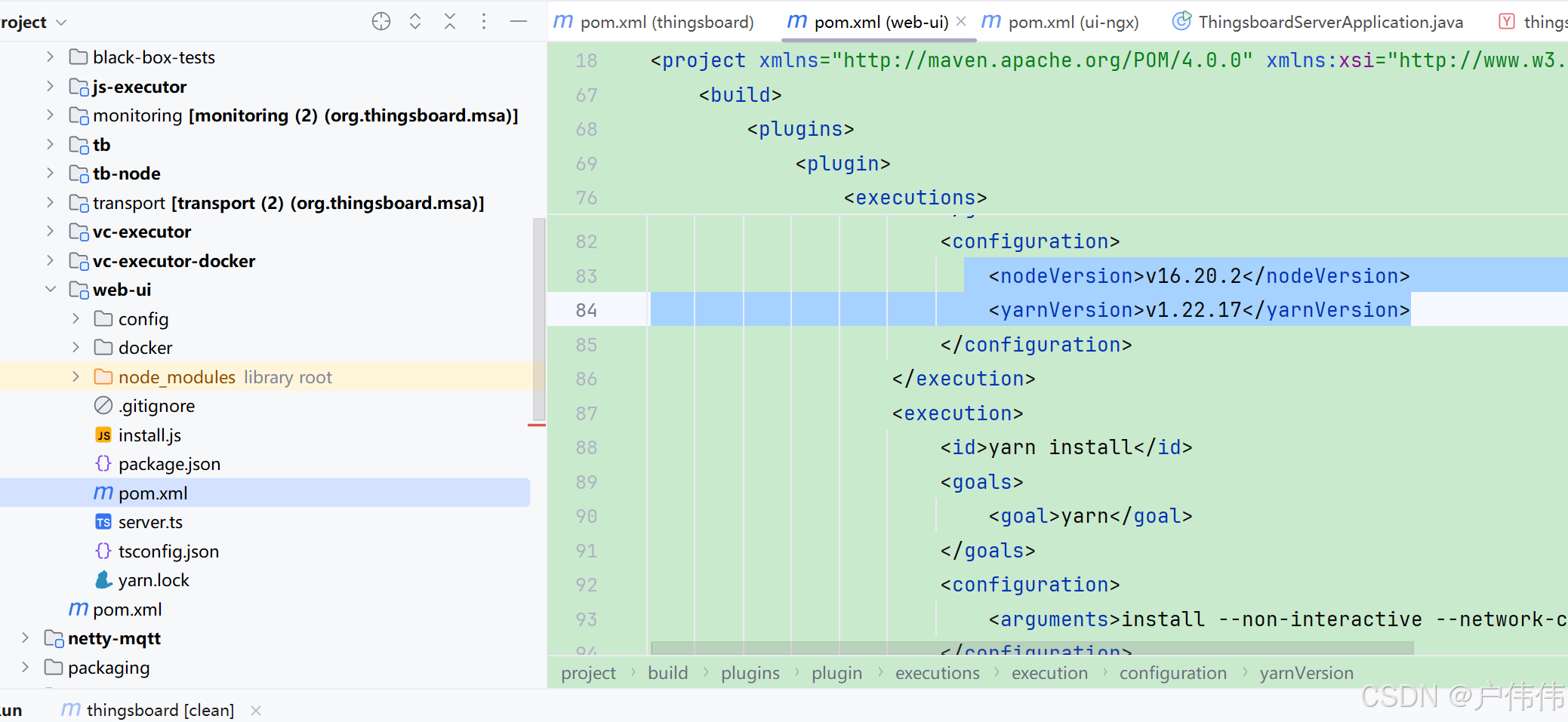 ThingsBoard最新版本（v3.8）源码编译运行_thingsboard 源码-CSDN博客