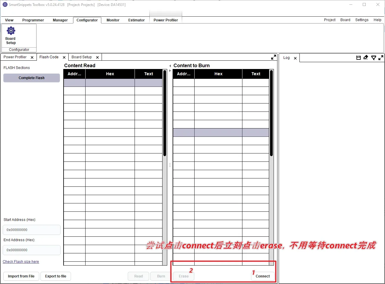 瑞萨DA14531MOD BLE 模块 Flash刷写总结-CSDN博客