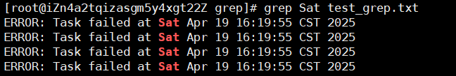 Linux 【杂谈】grep指令_linux grep-CSDN博客