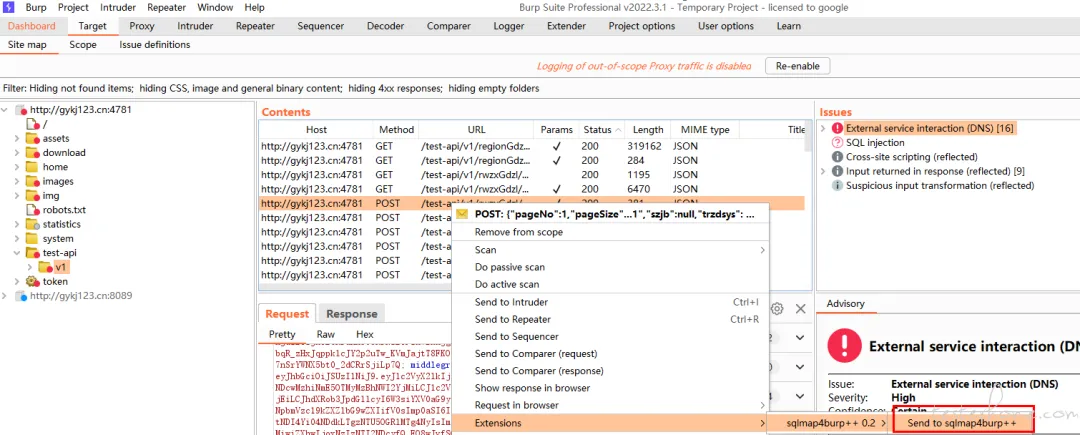 安全测试｜burpsuite+sqlmap联动测试_burpsuite sqlmap-CSDN博客