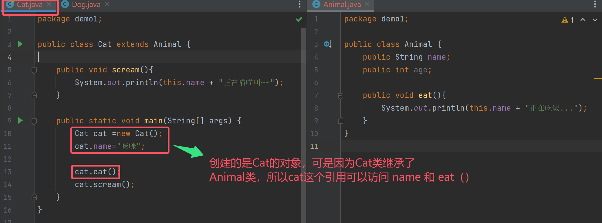 javaSE（基础）：3.继承及final、protected关键字_java 子类和父类成员变量重名-CSDN博客