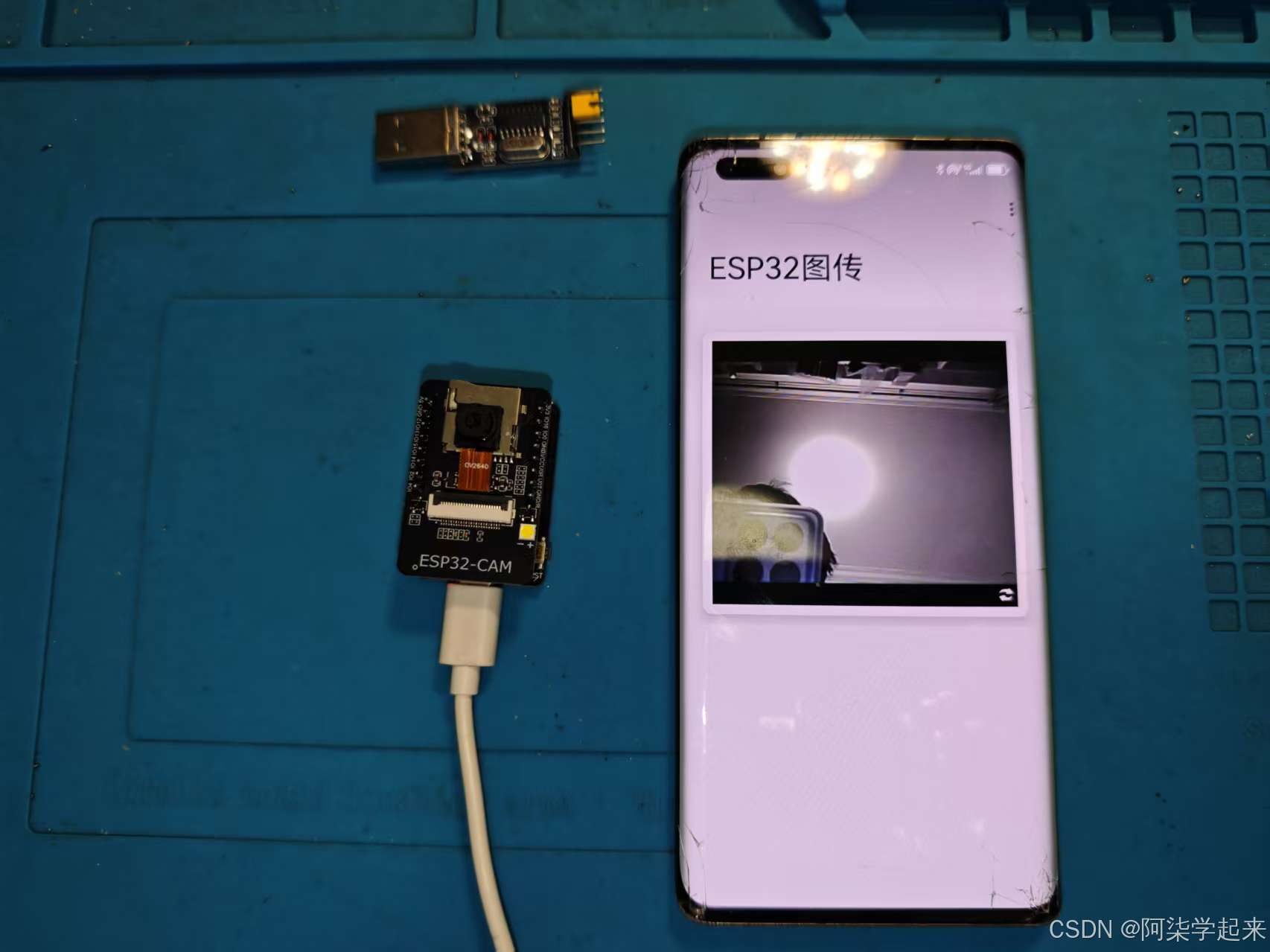 【物联网课设】 ESP32图传（局域网+APP+ESP32）-CSDN博客