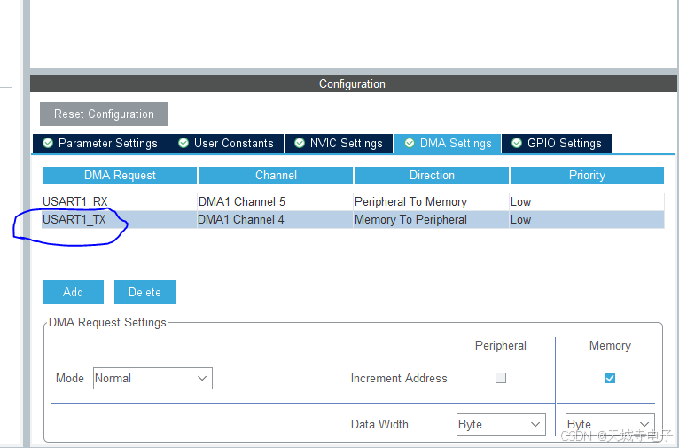 STM32 HAL库串口使用printf：DMA方式_stm32halusart3printf-CSDN博客
