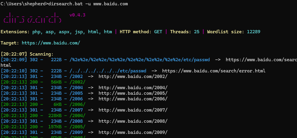 Windows安装python环境以及dirsearch的安装以及使用_dirsearch的安装和使用-CSDN博客