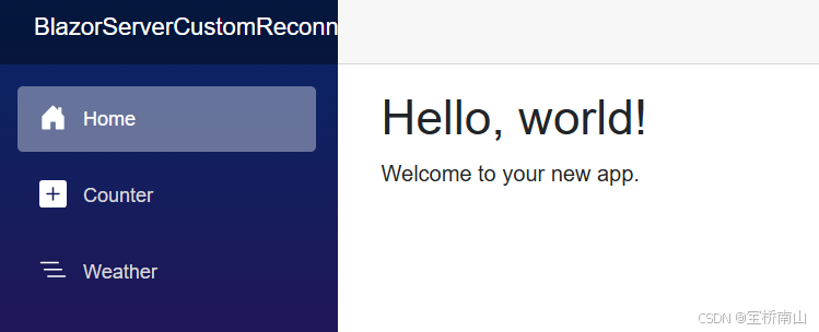 Blazor Server - 尝试一下Reconnect UI_blazor server 重试-CSDN博客