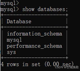 MySQL（零基础入门教学）_show databases-CSDN博客