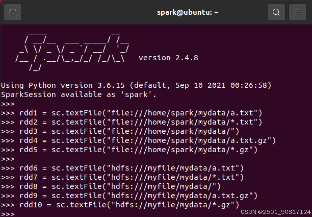 Spark RDD常用操作_spark rdd怎么打开-CSDN博客