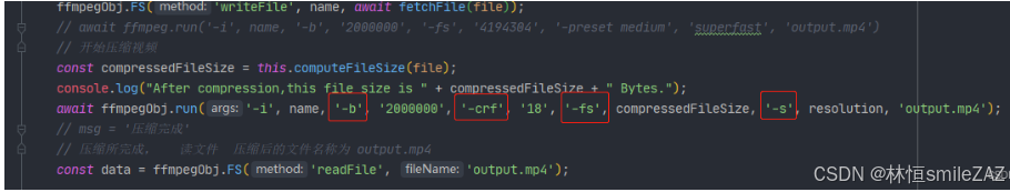记录---前端Vue使用ffmpeg压缩视频再上传_前端压缩视频-CSDN博客