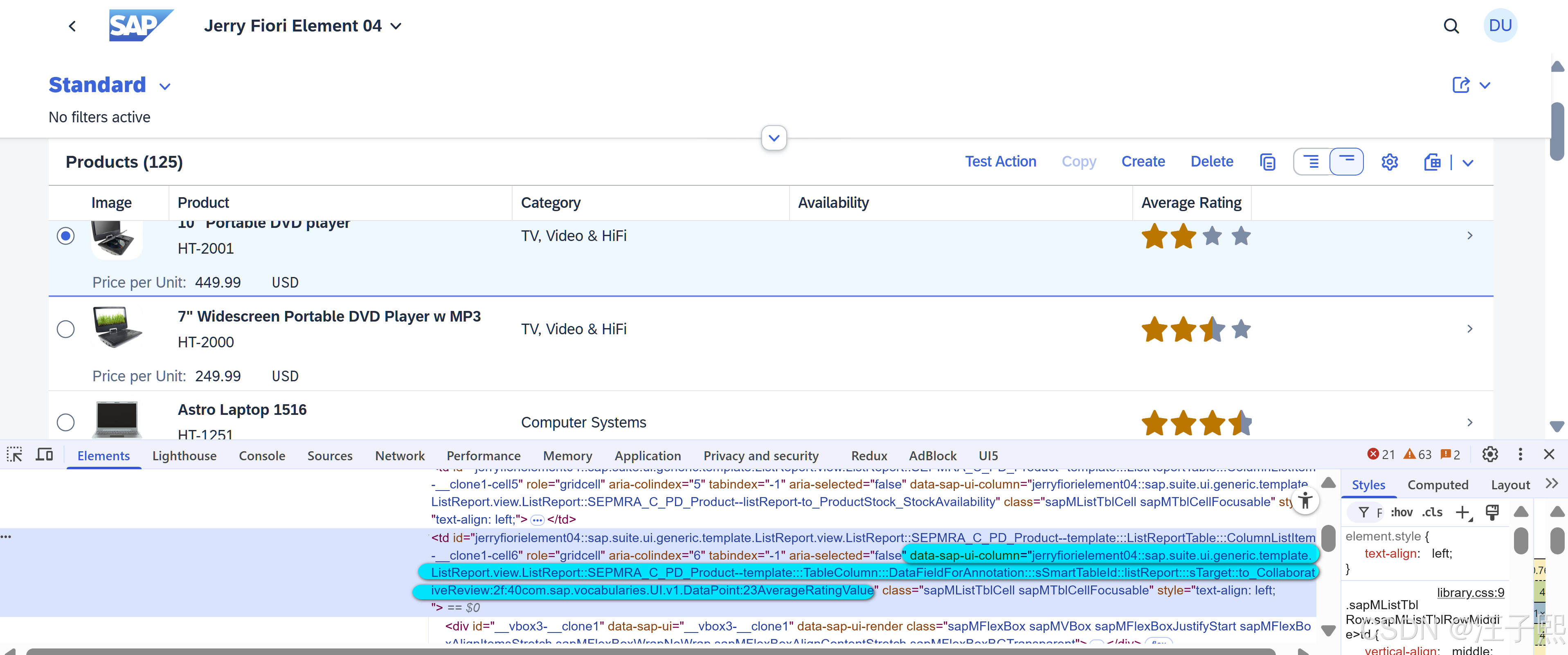 SAP Fiori Elements 应用中 Smart Table 单元格属性 data-sap-ui-column 深度解析_SAP UI5 百科全书-CSDN专栏