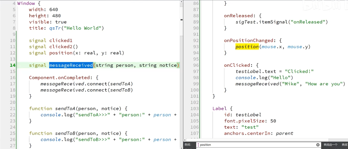 Qt Quick of C++ : Single信号(qml)_qml single clicked-CSDN博客