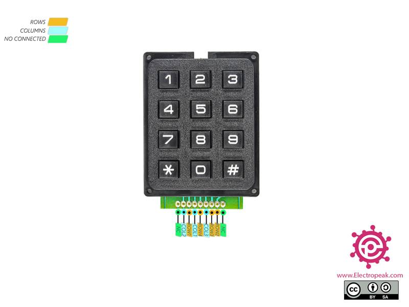 arduino——4×3矩阵键盘（非薄膜）_arduino 矩阵键盘-CSDN博客