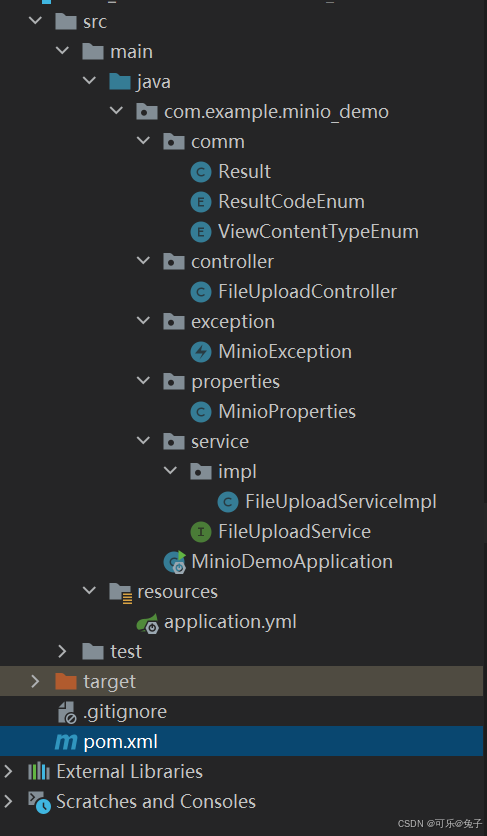 minio集成springboot实现上传文件详解_springboot minio 大文件上传-CSDN博客