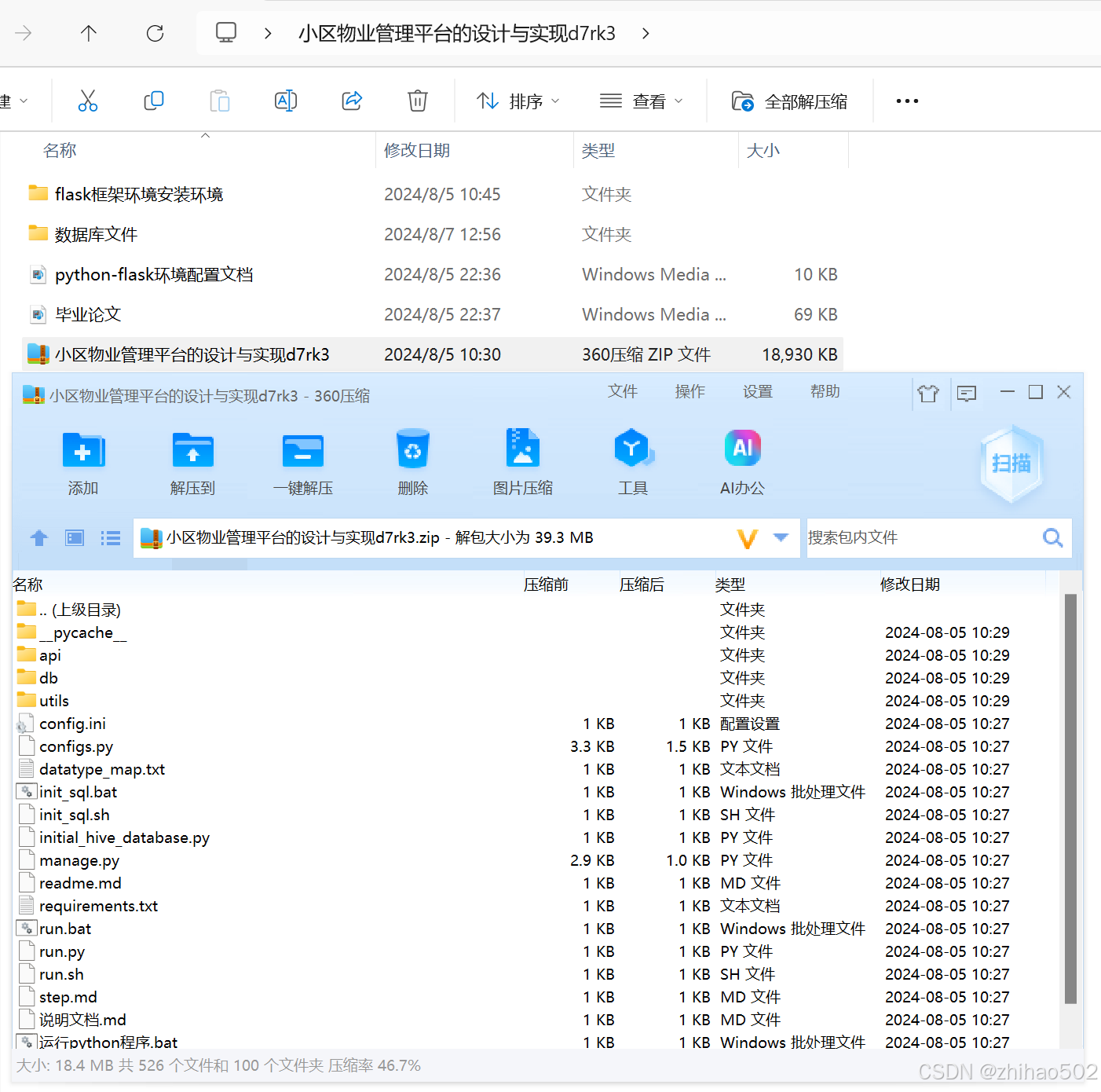Flask毕设小区物业管理平台的设计与实现(程序论文) Csdn博客
