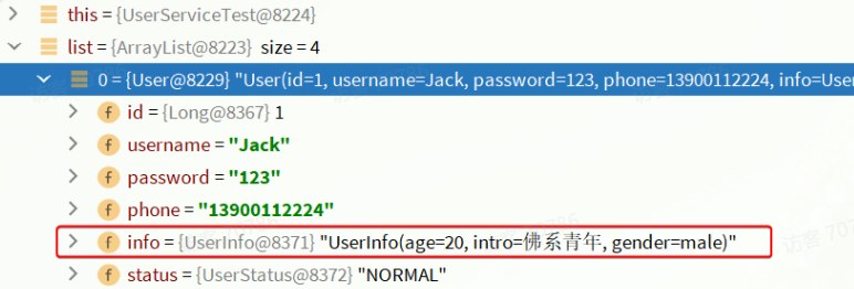 MybatisPlus-JSON类型处理器_mybatisplus查询json字段返回jsonobject-CSDN博客