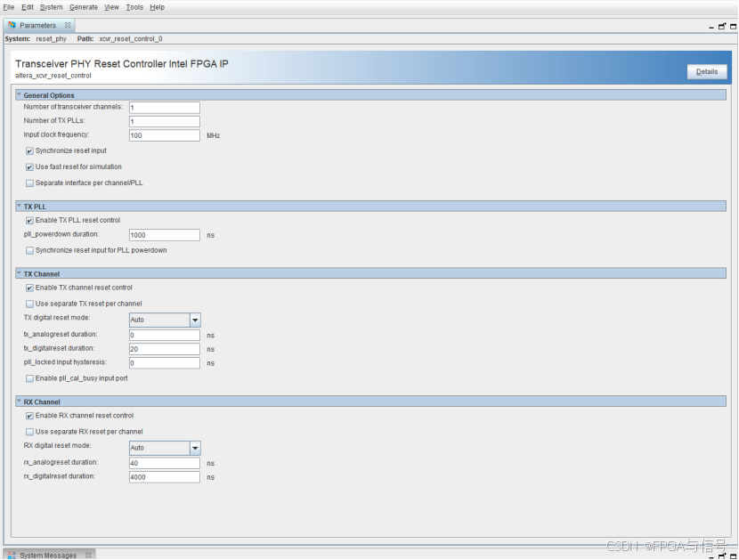 【FPGA】Intel Altera Tranceiver IP核的使用(serdes)_serdes ip核-CSDN博客