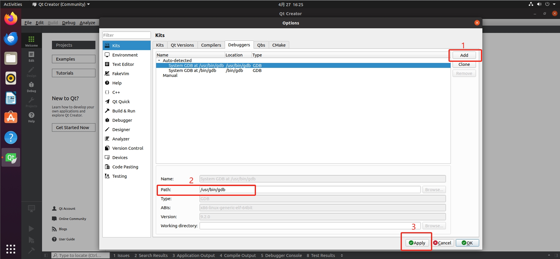 解决QT程序能够正常运行但Debug报错“Unable to create a debugging engine”问题_unable to create a debugging engine ...