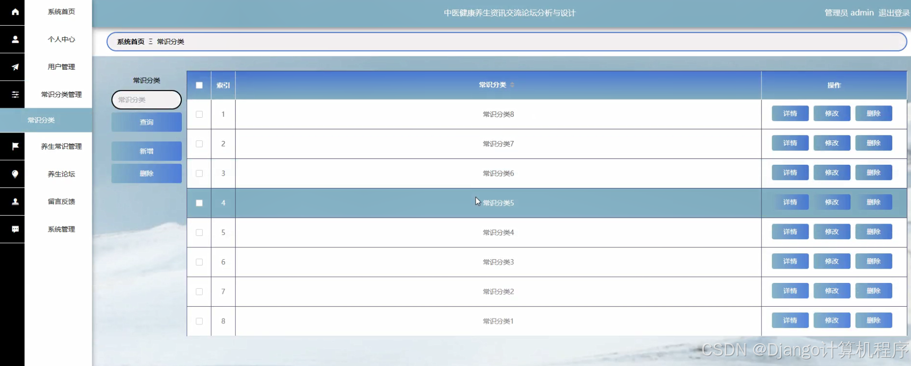 【开题报告】基于springbootvue中医健康养生资讯交流论坛分析与设计(程序源码论文 计算机毕业设计基于springboot