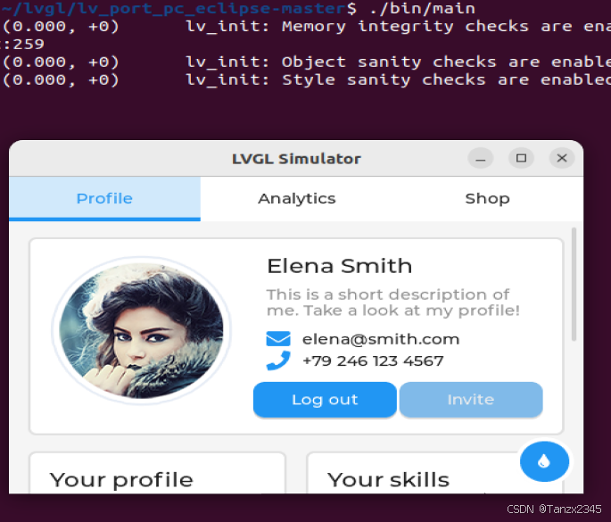 ubuntu22.04运行lvgl 9.x官方模拟器demo_lvgl pc模拟器 ubuntu eclipise-CSDN博客