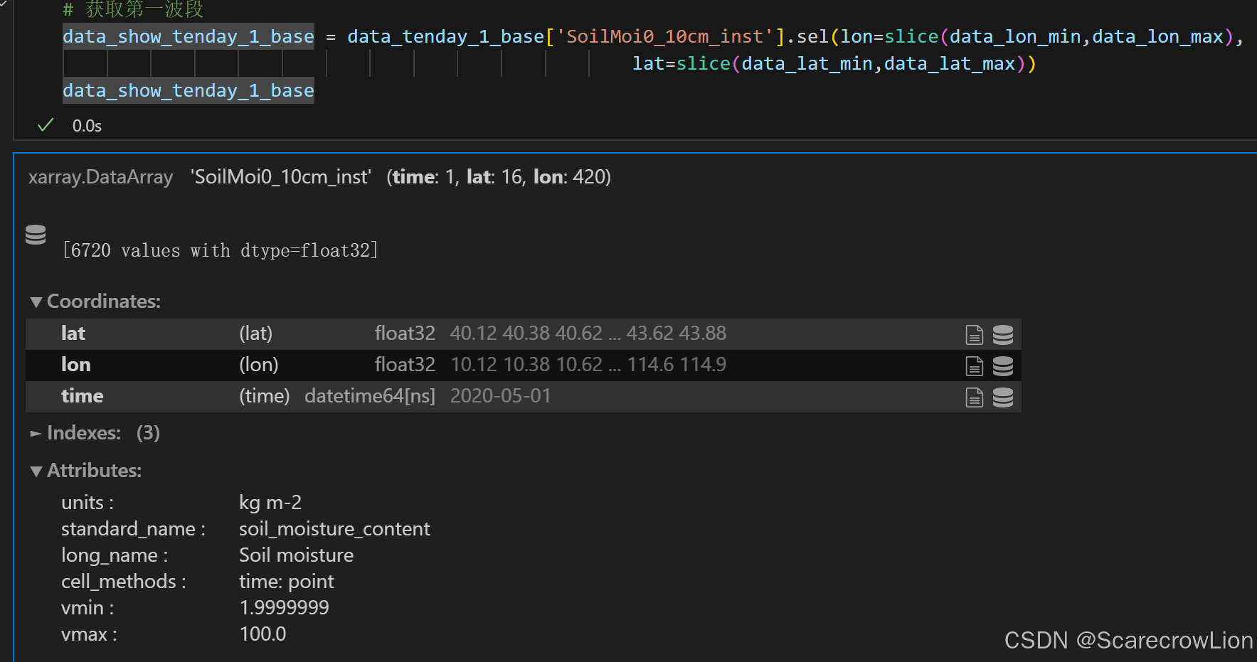 Python绘图疑难杂症之TypeError: Input z must be 2D, not 3D(GLDAS系列数据)_typeerror: input z must be 2d, not ...