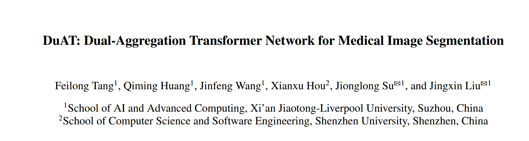【注意力机制】【医学图像分割】DuAT用于医学图像分割的双聚合Transformer网络_duat: dual-aggregation transformer network for med ...