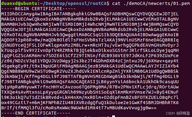 8-OpenSSL命令行之ca自建CA与颁发证书_openssl ca签发证书-CSDN博客