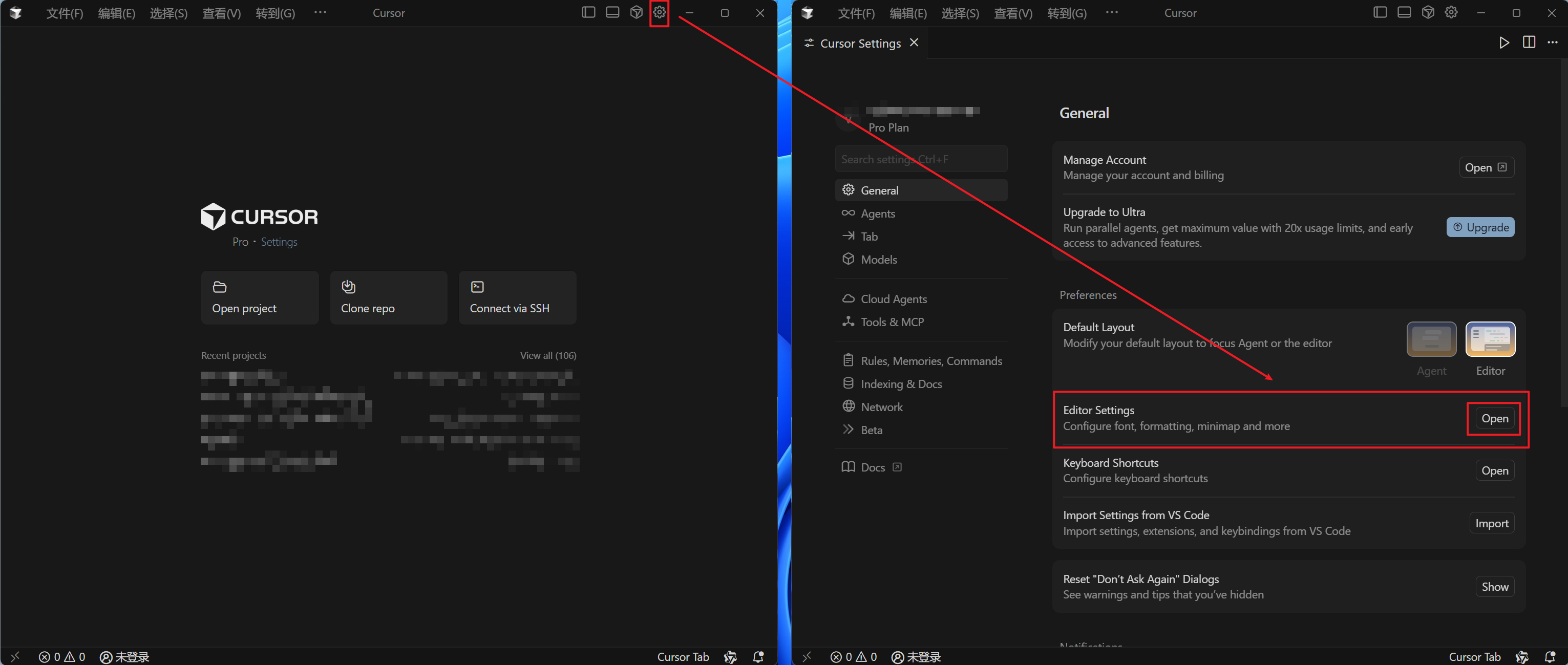 cursor远程服务器vscode下载失败(x64架构)_cursor连接服务器 无法与服务器建立连接: 未能下载 vs code 服务器 ...