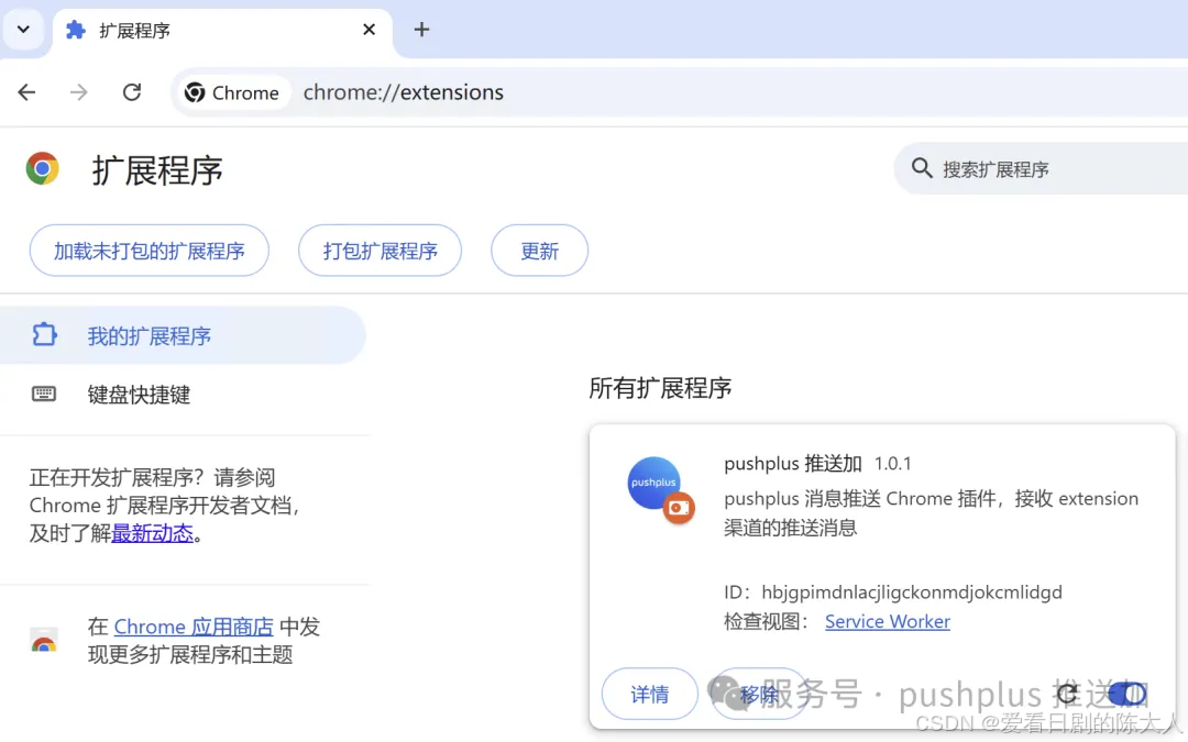 pushplus浏览器插件使用教程_pushplus 怎么用啊-CSDN博客
