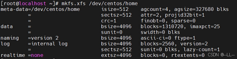 Centos7.9将home目录空间扩容到root中_centos7将home 一部分空间划到root-CSDN博客