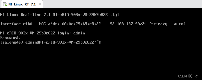 NI_Linux_RT实时系统在VMware虚拟机安装_ni linux rt-CSDN博客