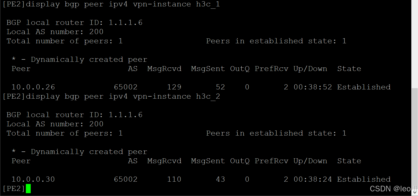 mpls l3vpn Option-C跨域实验（HCL）_跨域option c-CSDN博客