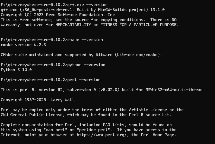 QT6.10.2源码静态库编译手把手教程_qt-everywhere-src-6.10.2.zip-CSDN博客