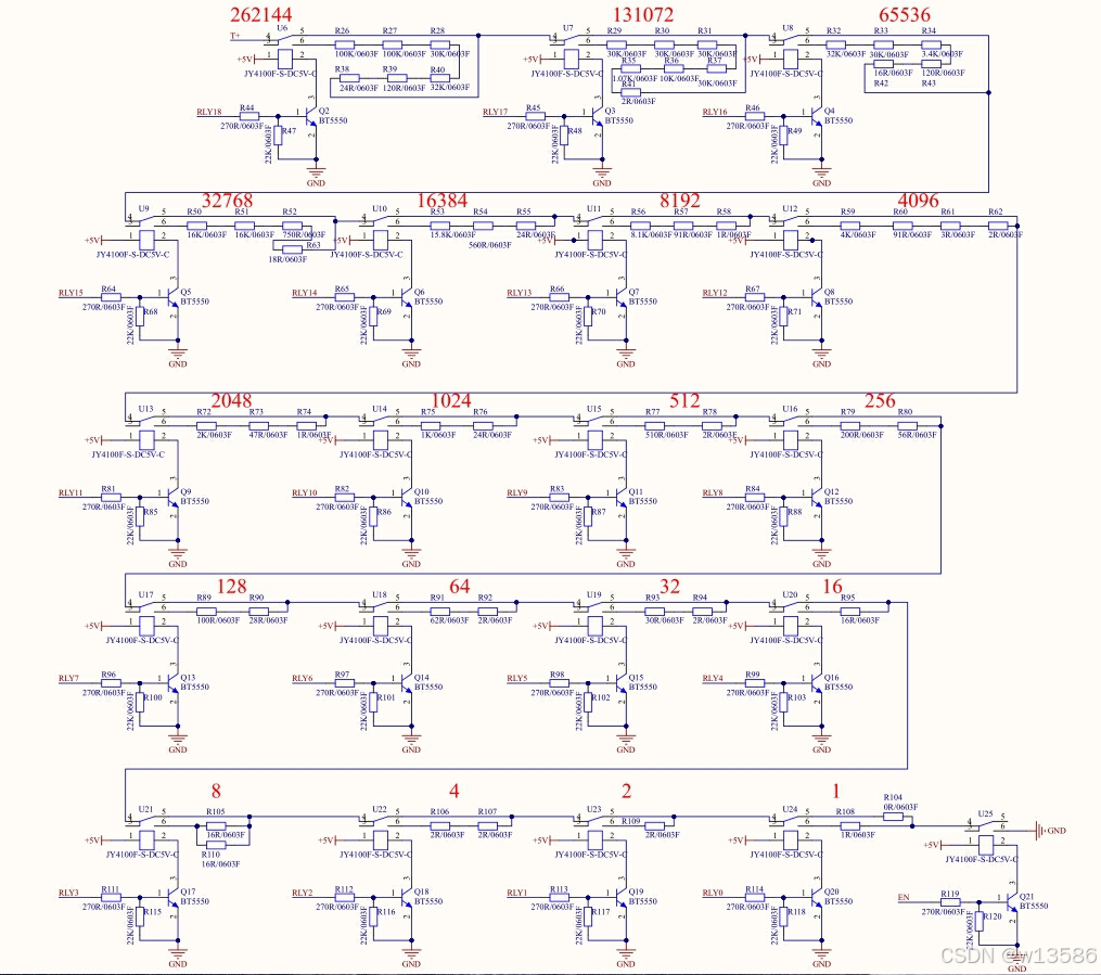 NTC温度模拟电路_8421电阻-CSDN博客