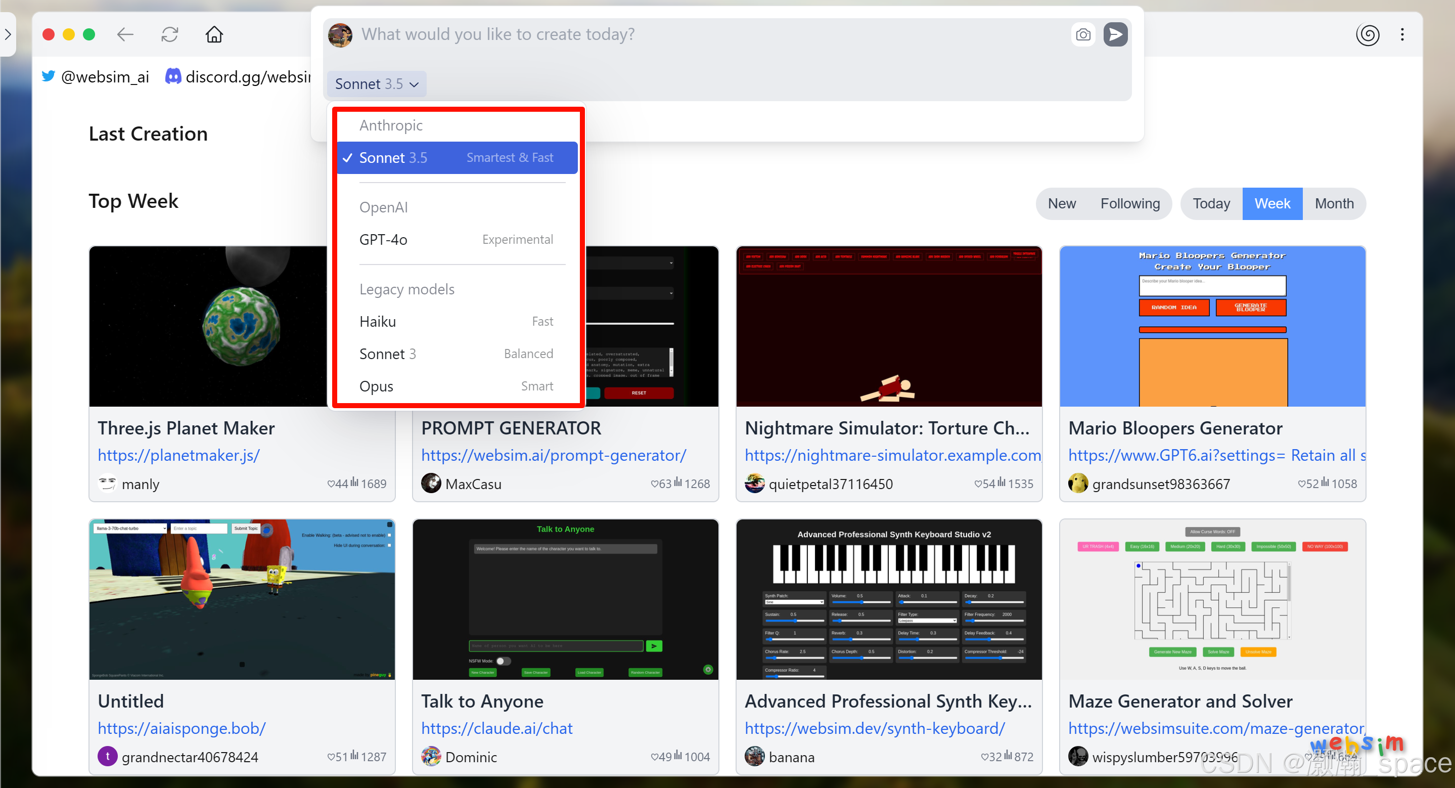 【Websim介绍】什么是websim，初学者如何使用-CSDN博客