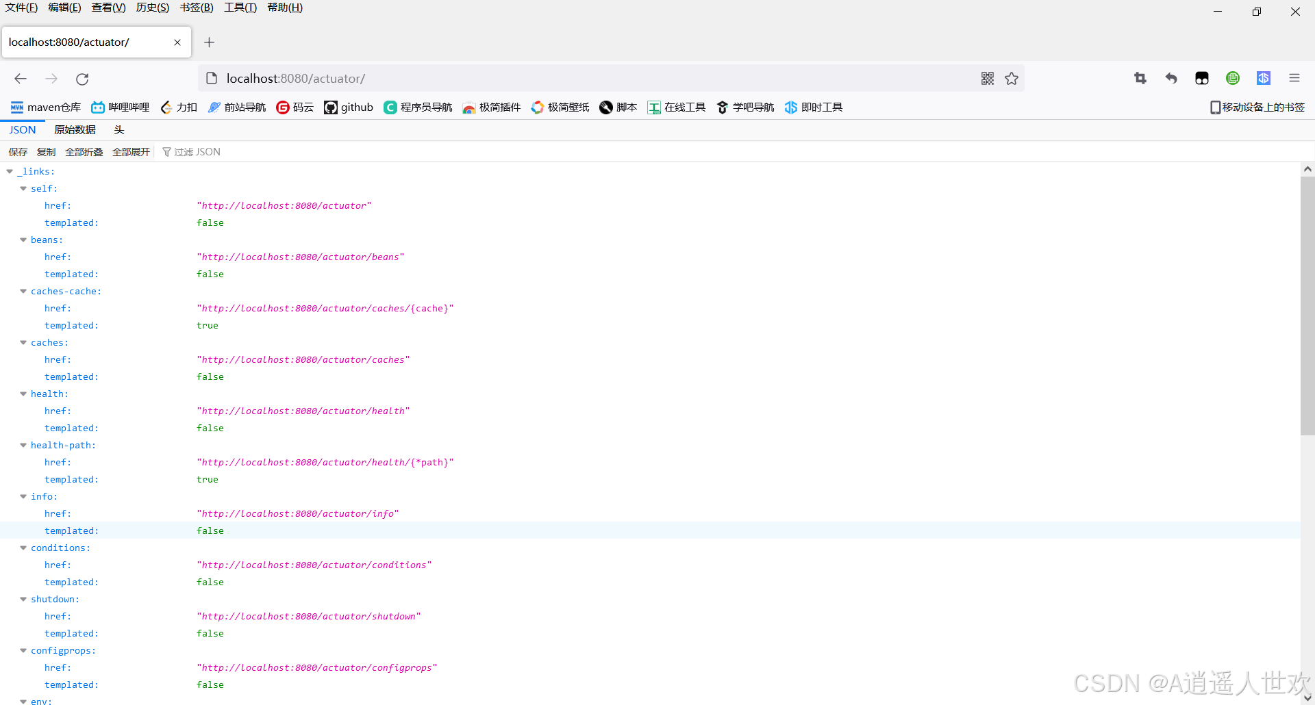 SpringBoot Actuator指标监控-CSDN博客