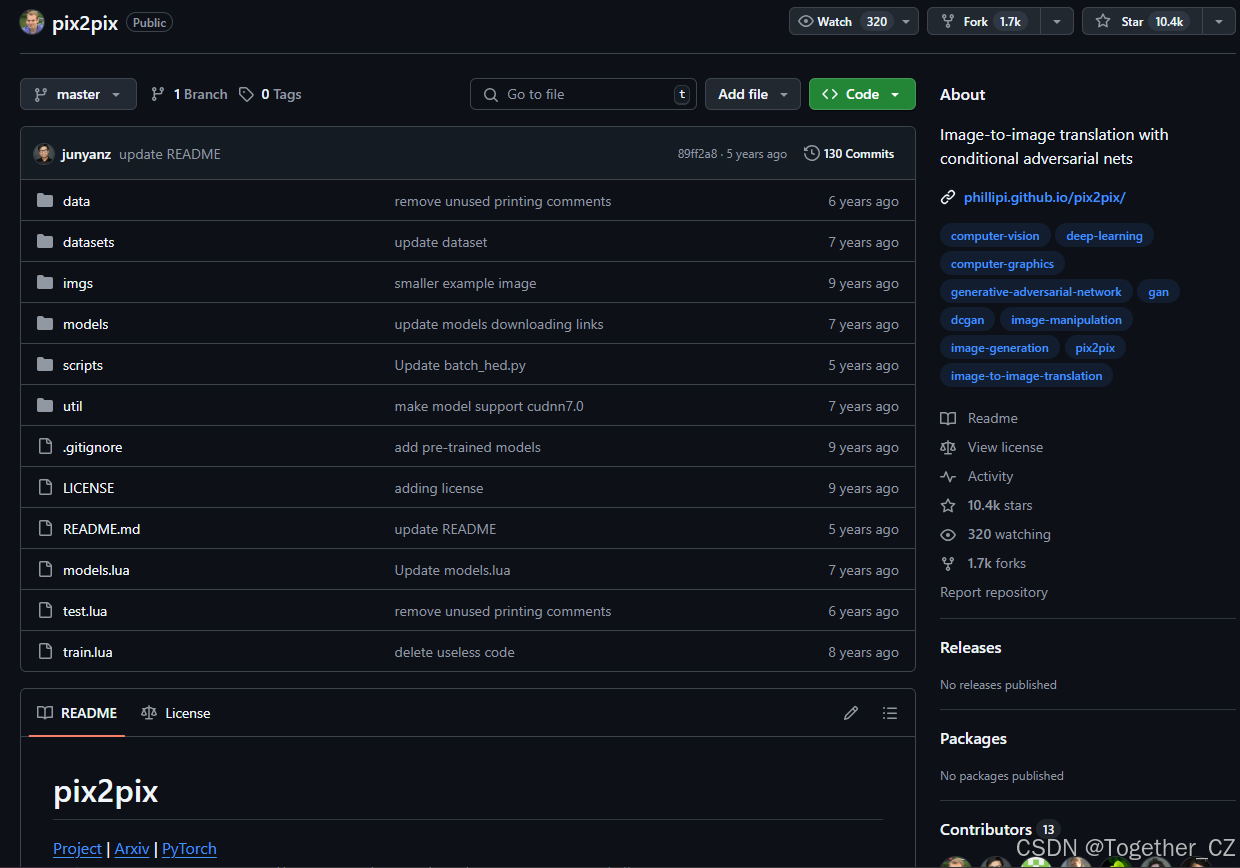 Pix2Pix：Image-to-Image Translation with Conditional Adversarial Networks——基于条件对抗网络的图像到图像的翻译-CSDN博客